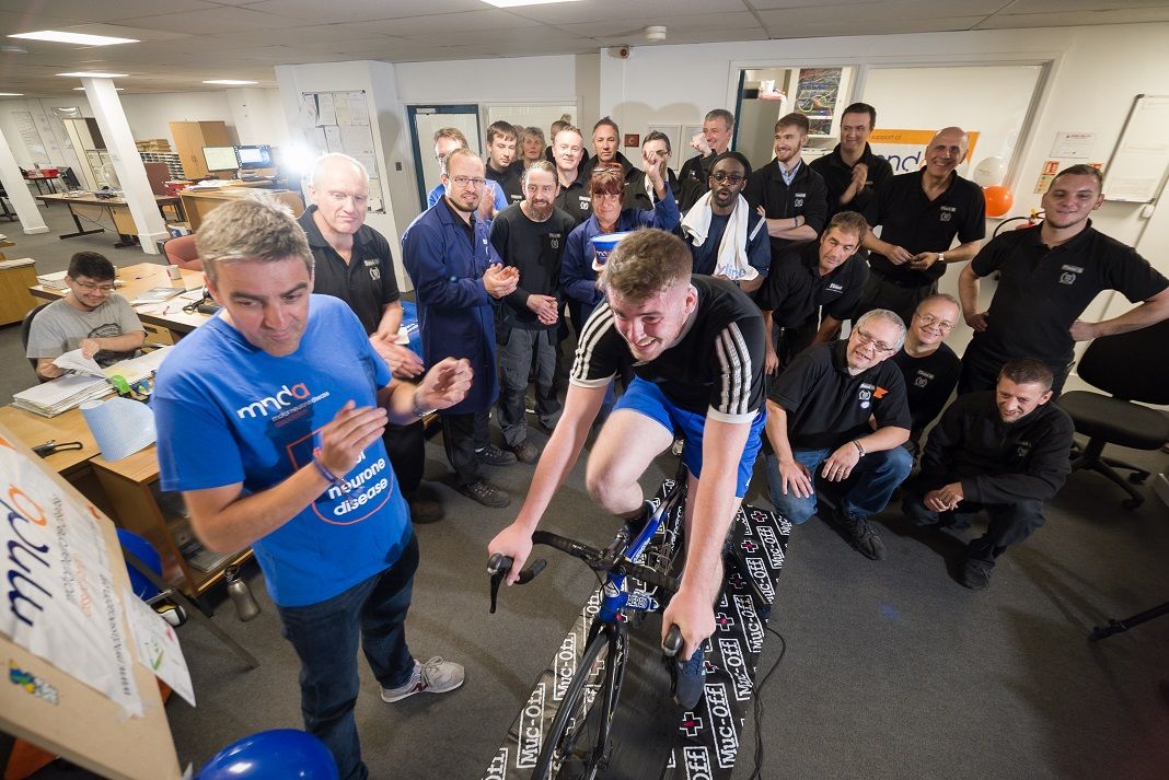 Pland raises £1200 for MNDA | Heating & Plumbing Monthly Magazine (HPM)