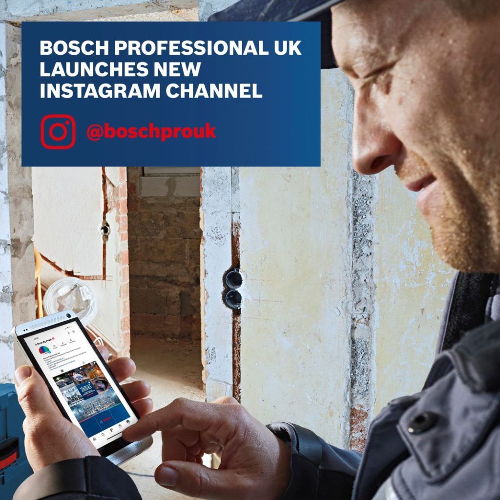 Bosch Professional UK launches new Instagram channel | Heating ...