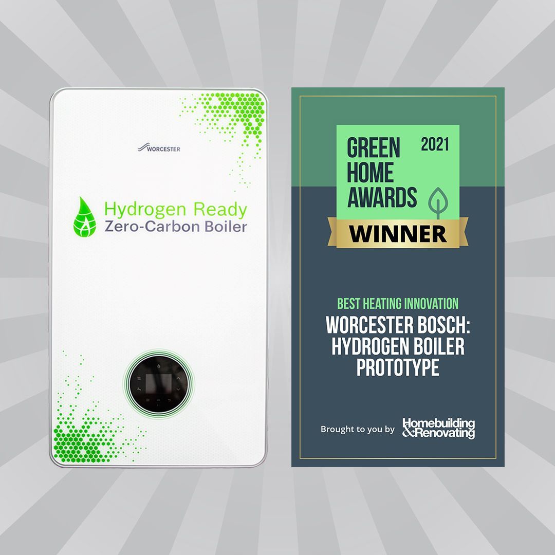 Worcester Bosch hydrogen prototype wins award | Heating & Plumbing ...