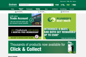 Graham launches new, fully transactional website | Heating & Plumbing ...