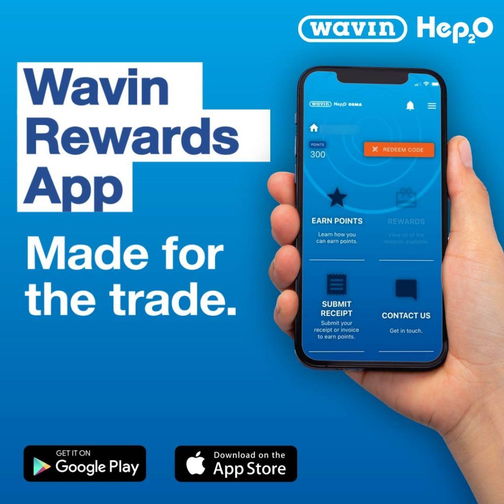 Wavin launches new Rewards app | Heating & Plumbing Monthly Magazine (HPM)