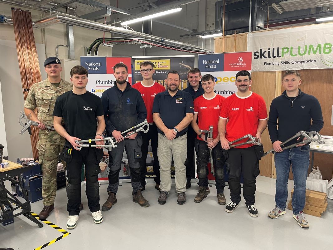 Ruben Duggan announced as SkillPLUMB 2022 champion | Heating & Plumbing ...