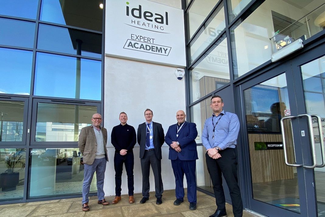 BPEC CEO visits Ideal Heating’s new training centre | Heating ...