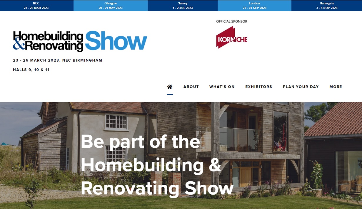 Free tickets available for the National Homebuilding & Renovating Show ...