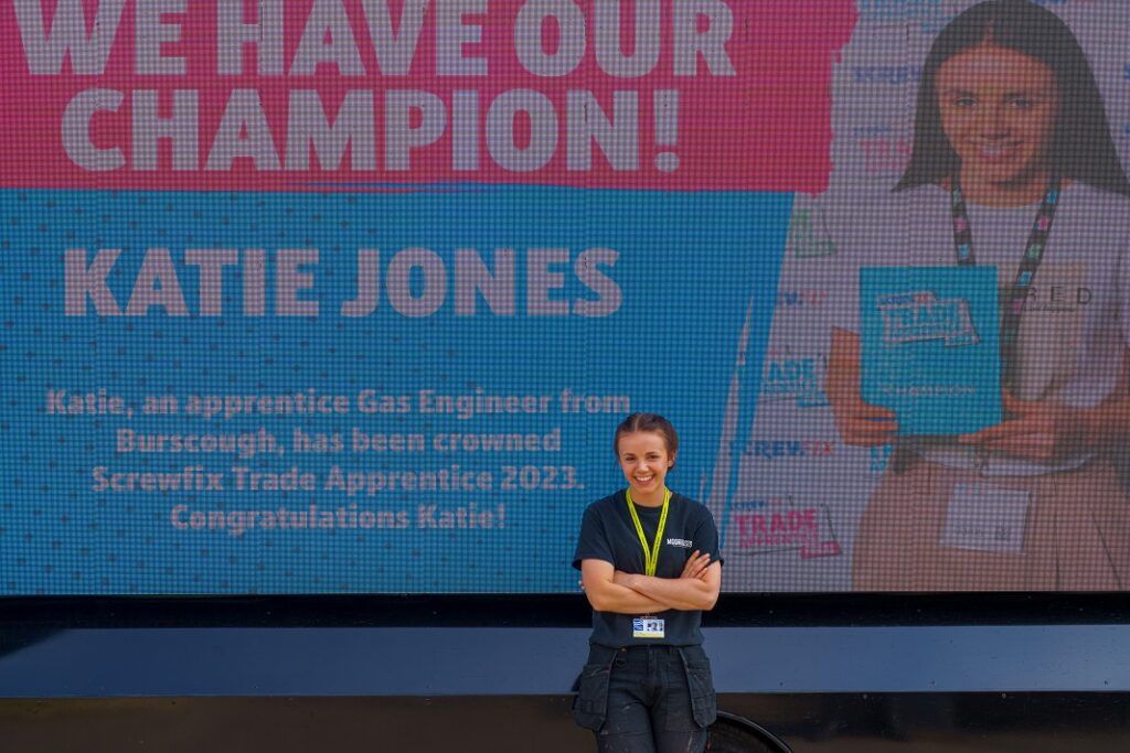 Screwfix celebrates apprentice winner with van advert | Heating ...