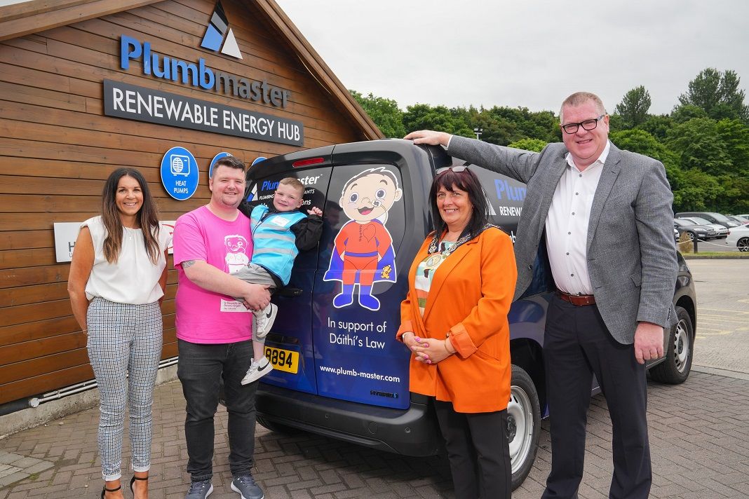 Plumbmaster unveils dedicated vehicle in support of Dáithí’s law ...