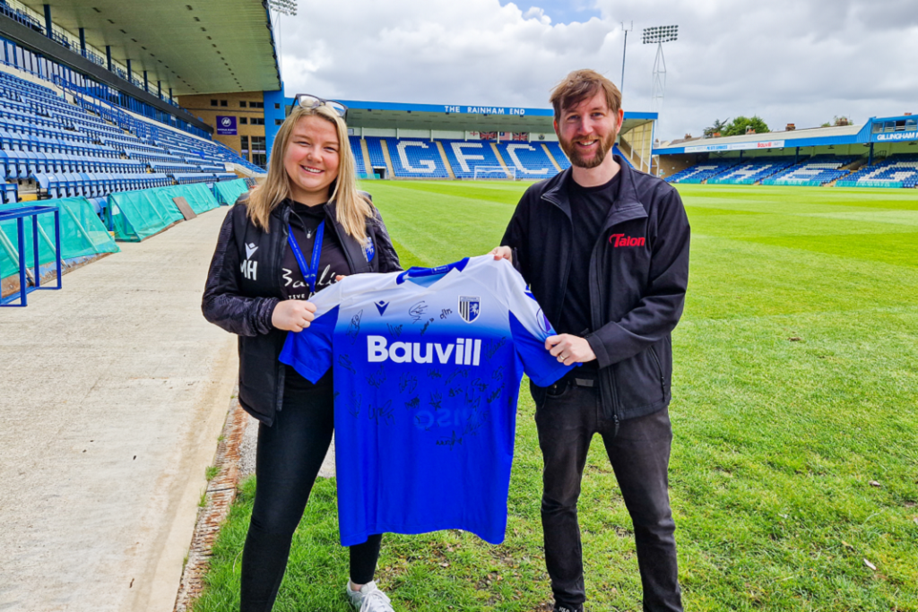 Talon announces associate partnership with Gillingham FC | Heating ...