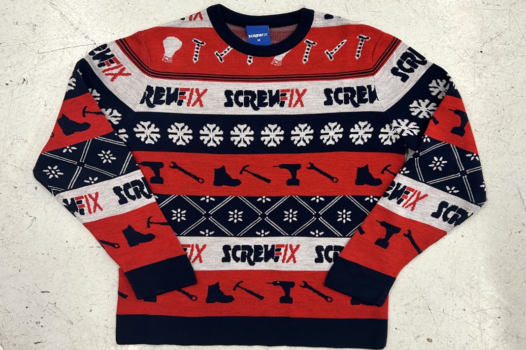 Screwfix launches new Christmas jumper | Heating & Plumbing Monthly ...