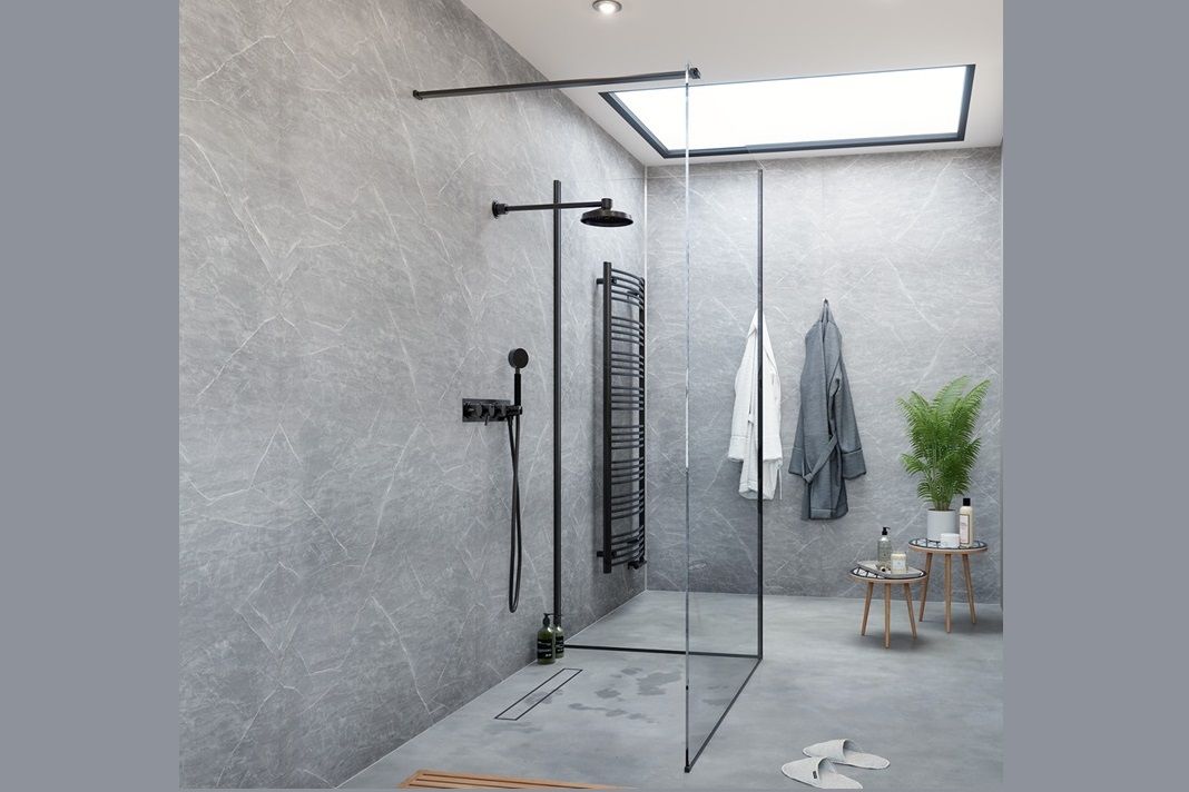 New premium shower and wall panel options in Freefoam Geo-panel range ...