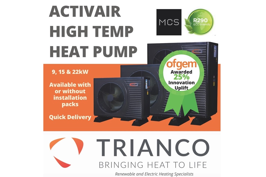 Trianco Activair Heat Pump range secures 25% ECO Innovation Measure ...