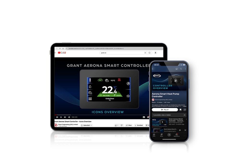 Grant UK unveils nine new videos on the Aerona Smart Controller | Heating & Plumbing Monthly ...