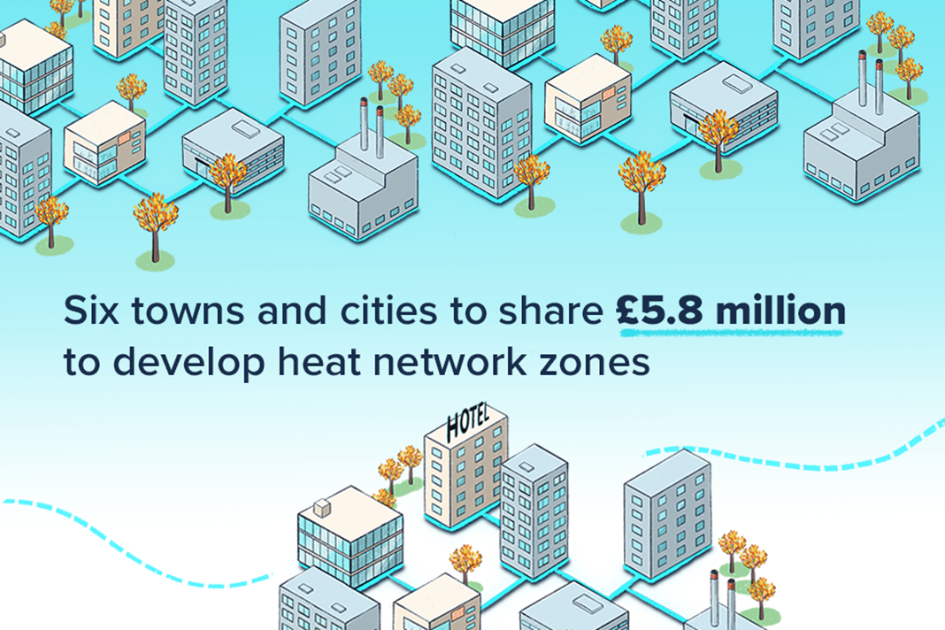 Six towns and cities to pilot heat network zones | Heating & Plumbing Monthly Magazine (HPM)