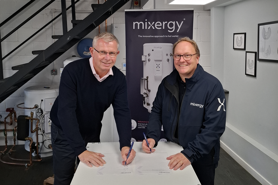 Mixergy and the Electric Heating Company announce partnership | Heating ...