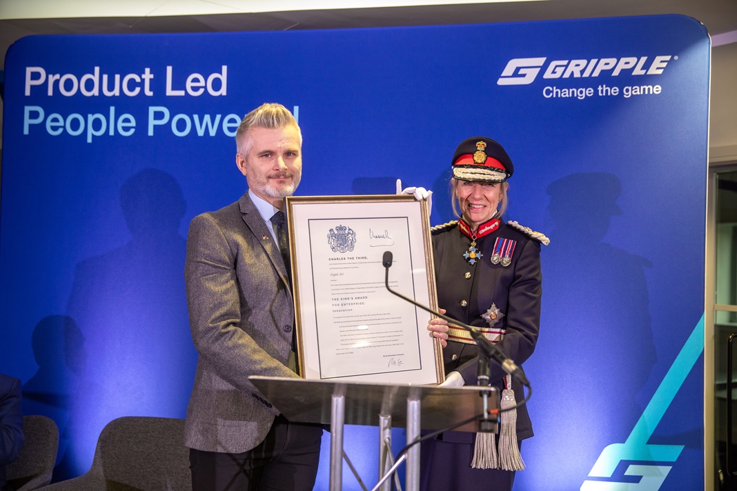 HM Lord-Lieutenant of South Yorkshire visits Gripple | Heating ...