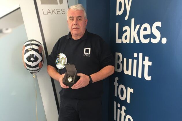 Stuart McGhee celebrates 30 years of service with Lakes | Heating ...