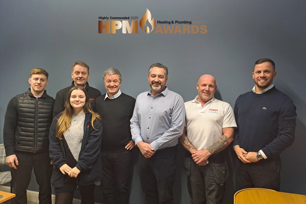 Purdy Contracts receives Highly Commended accolade | Heating & Plumbing ...