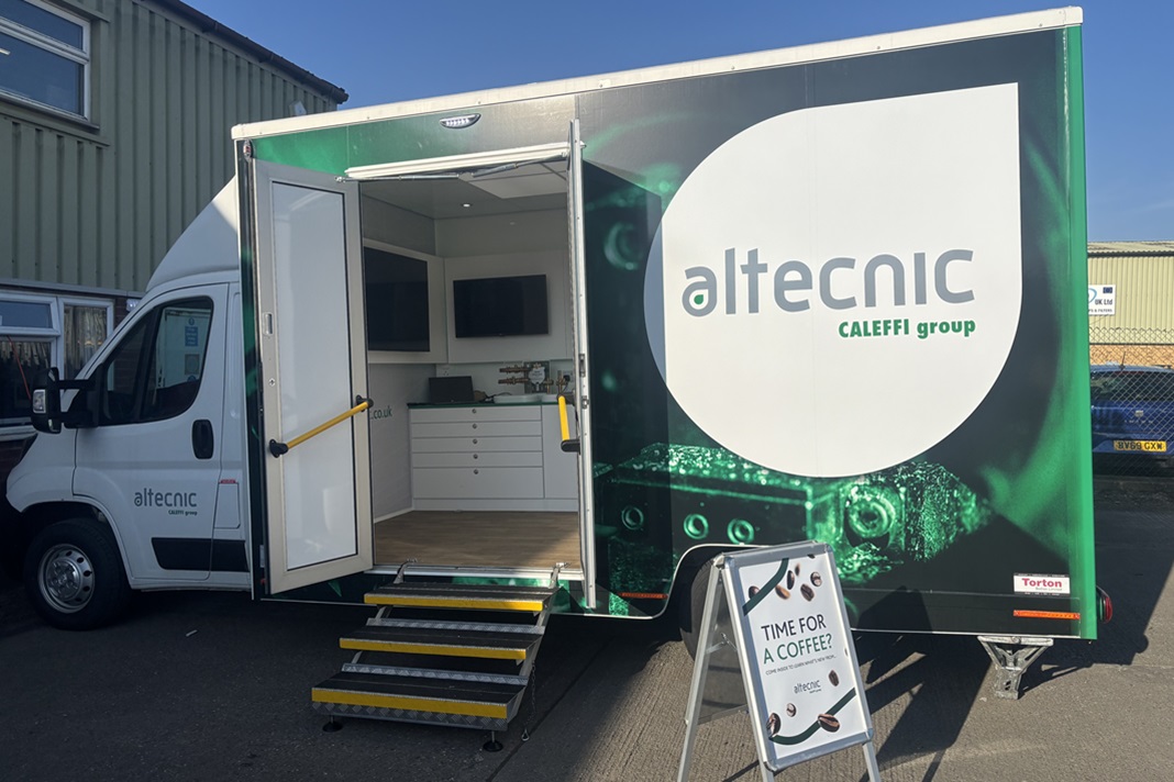 Altecnic unveils new display van with renewables focus | Heating ...