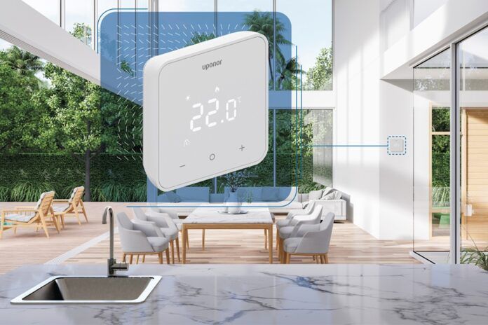 New Uponor Smatrix Thermostats combine precise and intuitive room ...