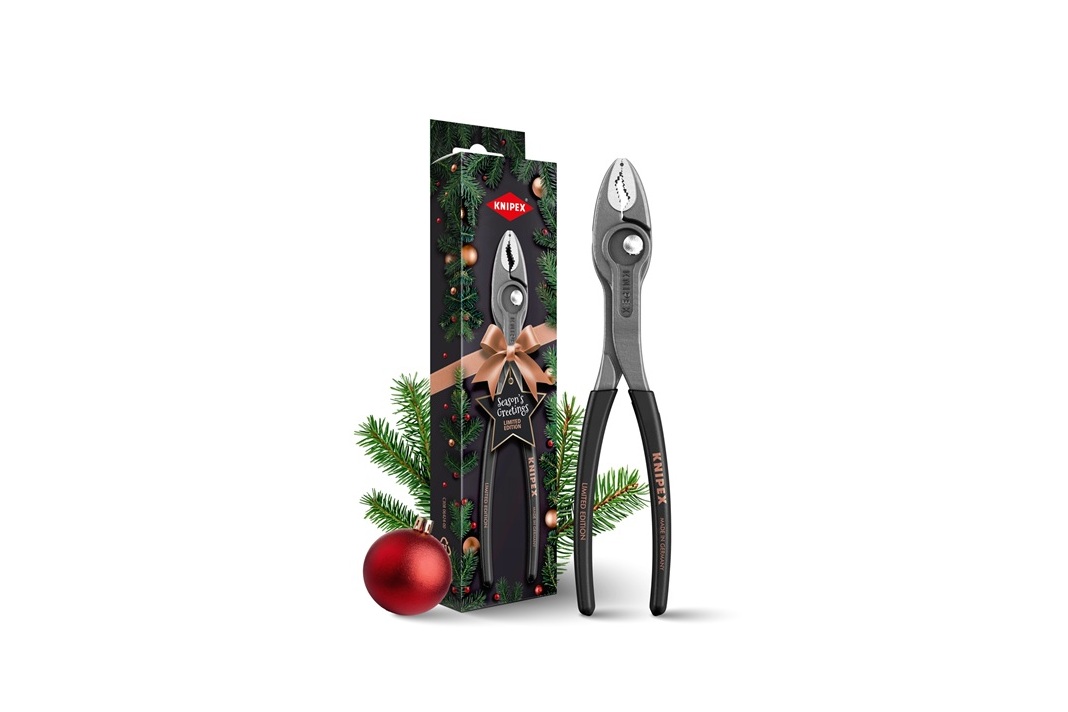 KNIPEX launches Christmas limited edition TwinGrip | Heating & Plumbing ...